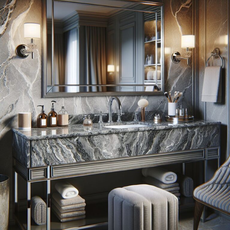 DIY Refinishing Granite Bathroom Vanity: Step by Step Guide & Tips ...