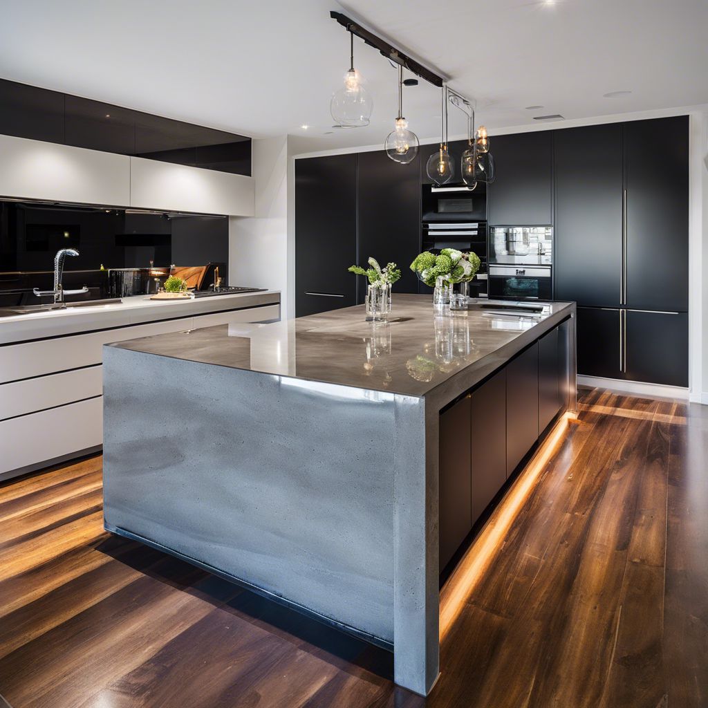 DIY Refinishing Concrete Kitchen Countertops: Step-by-Step Guide & Tips ...