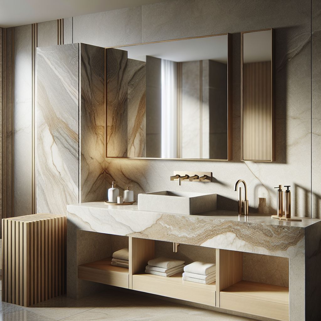 Refinishing vs Remodeling Natural Stone Bathroom Vanity: Which is ...